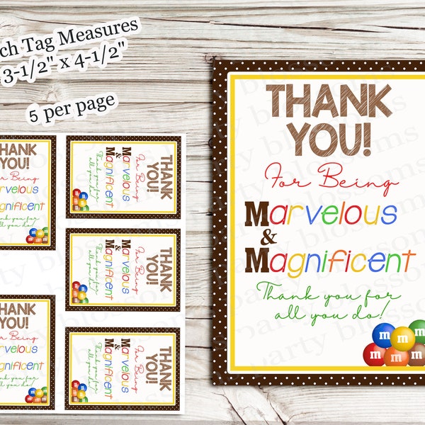 Marvelous and Magnificent Teacher - Etsy