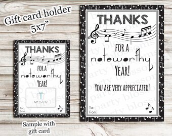 Music Teacher Gift - Etsy
