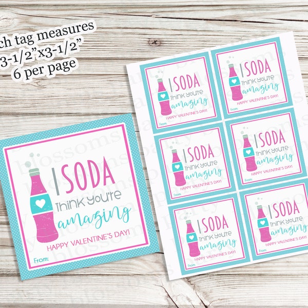 Valentine Soda - Etsy
