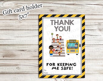 Crossing Guard Card Printable - Etsy