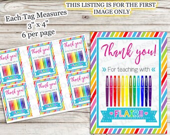 Flair Pen Thank You - Etsy