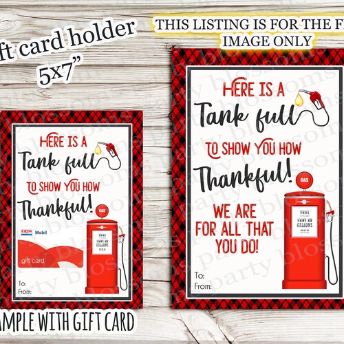 Thanks for All You Do Gift Card Holder Thank You Gift Card - Etsy