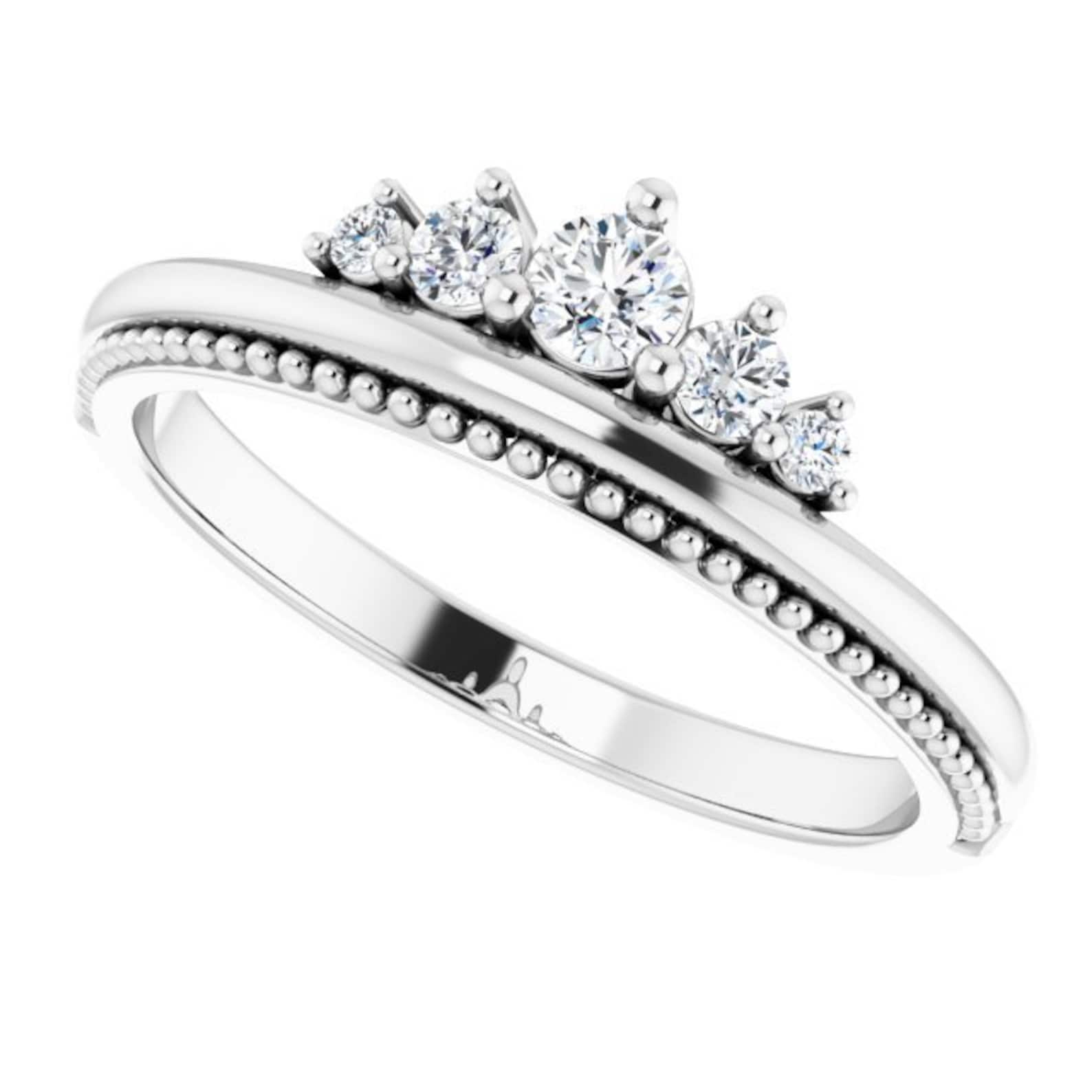 Diamond RBG Ruth Bader Ginsburg Dissent Ring 14kt Solid Gold - Etsy