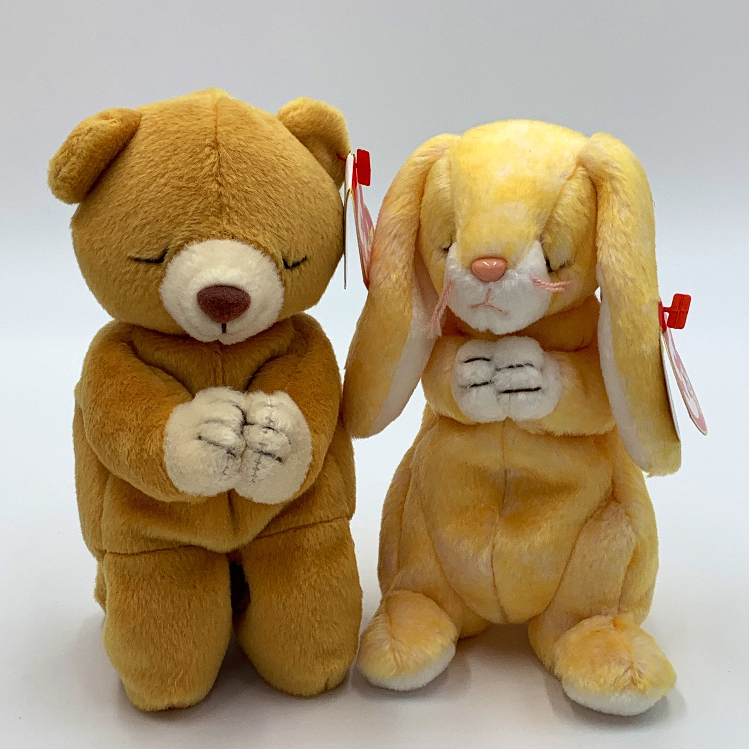 Stuffed Animals & Plushies Ty Beanie Babies Lot Hope Bear and Grace ...