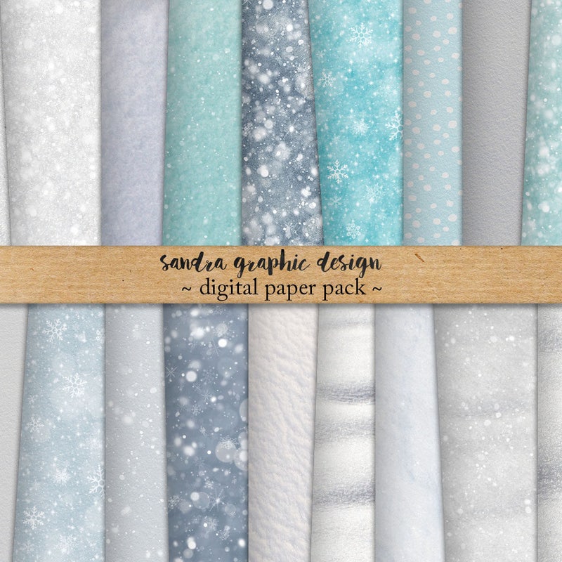 Falling Snow Svg - Etsy