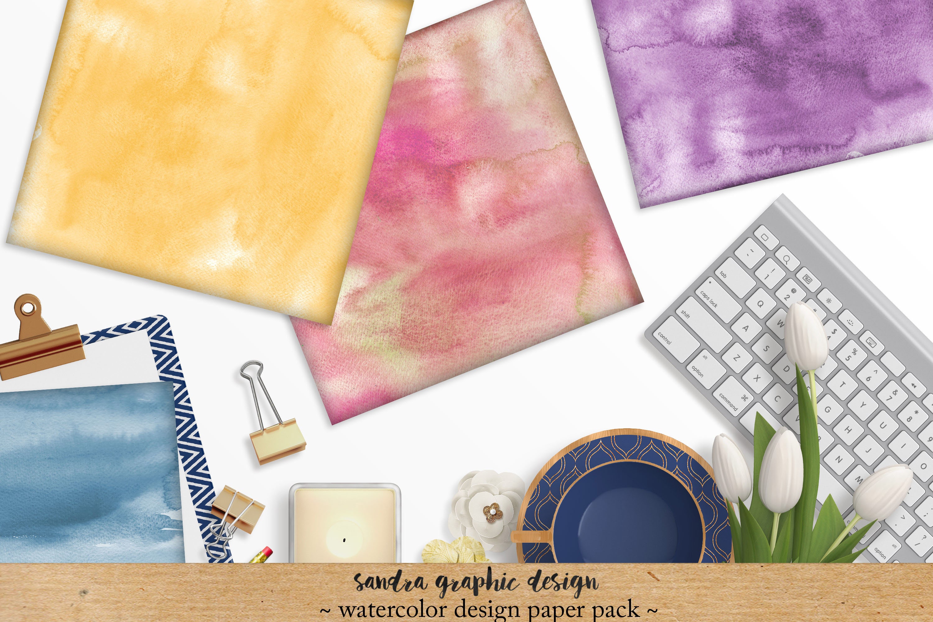Watercolor Digital Paper: watercolor Textures With | Etsy