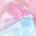 Watercolor Digital Paper: "pastel Watercolor" With Watercolor ...