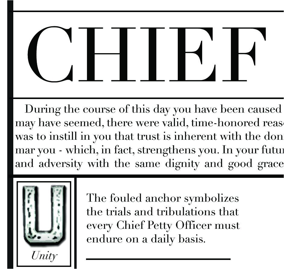 Navy Chief Petty Officer Creed typography Wheel - Etsy