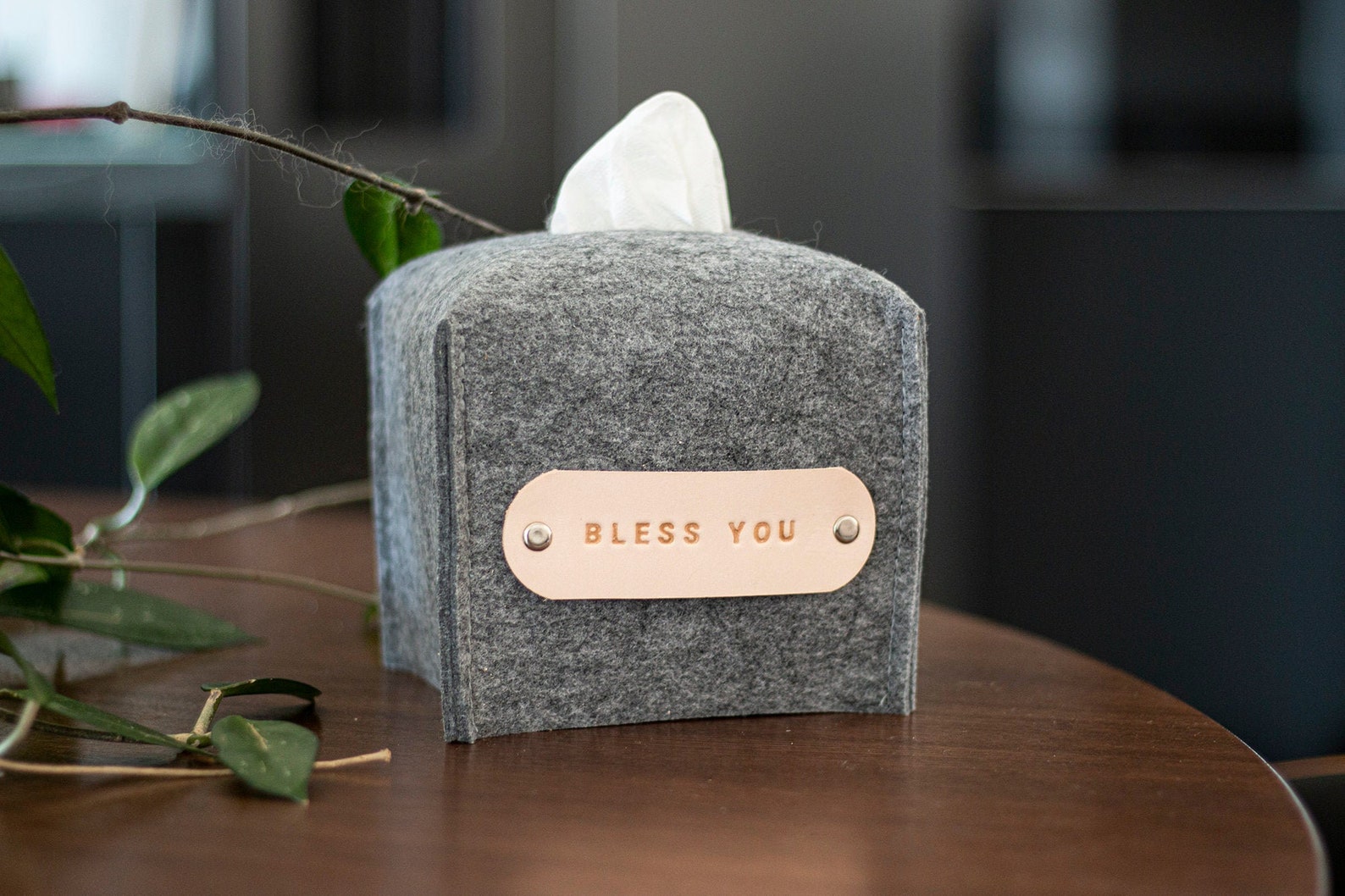 Personalized Tissue Box Holder Home Sweet Home Decor Felt - Etsy Canada