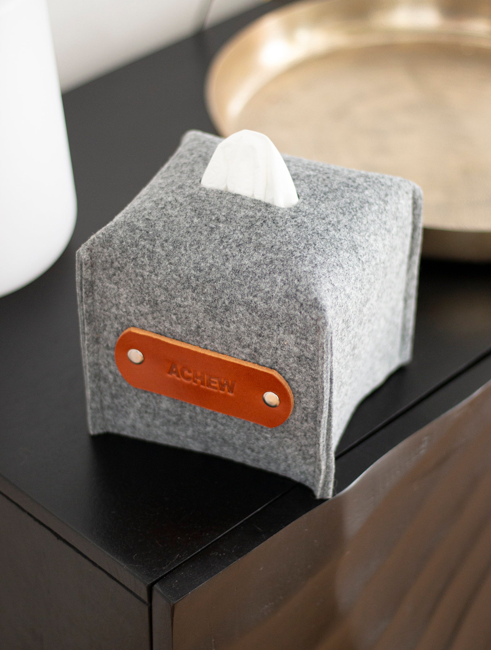 Personalized Tissue Box Holder Home Sweet Home Decor Felt - Etsy Canada