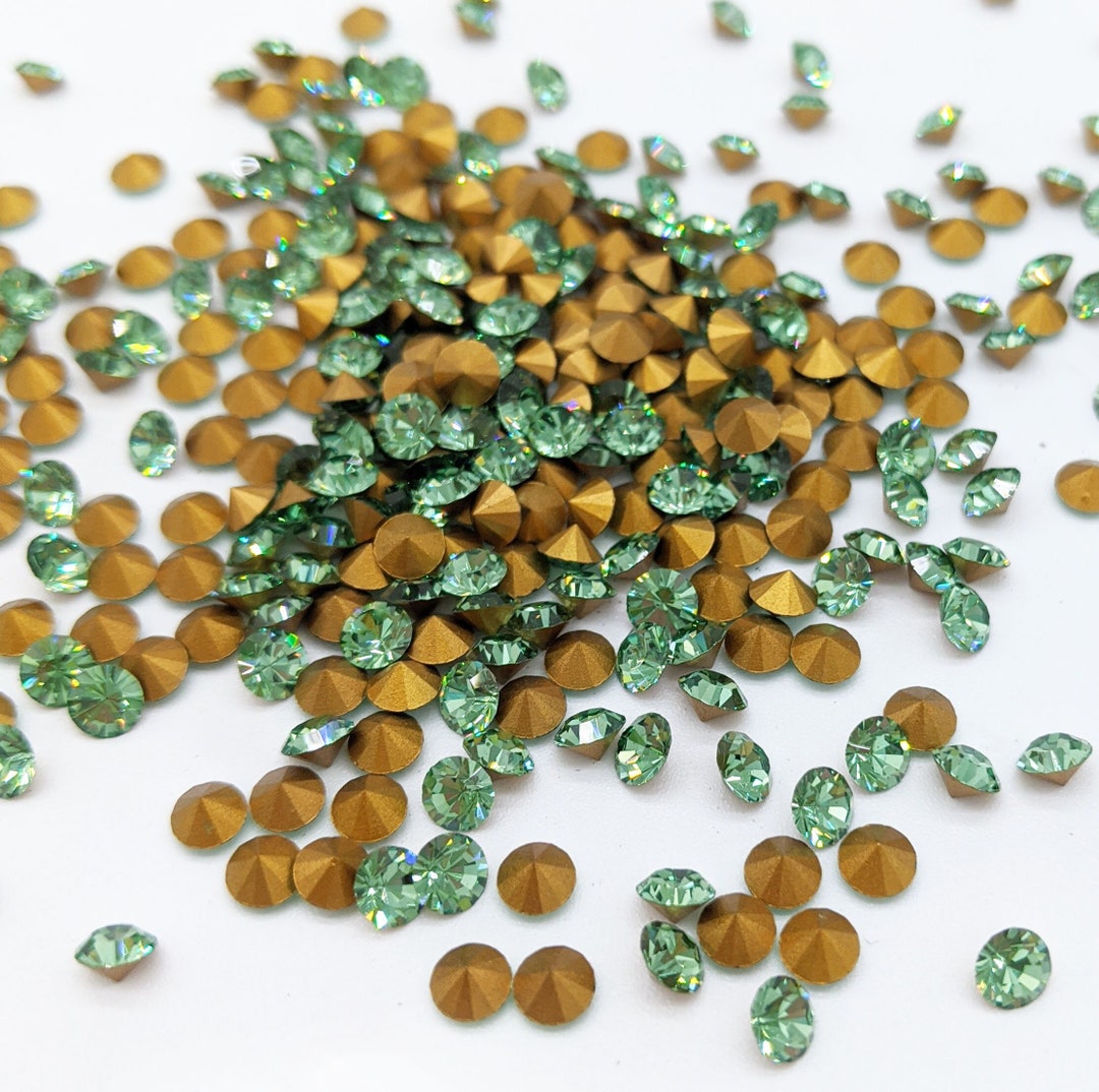 25x SWAROVSKI Crystal Erinite 4mm PP32 SS17, Erinite Rhinestone 1012 ...