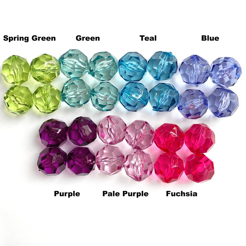 Acrylic Beads - Etsy