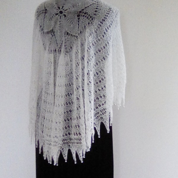 Ivory Wedding Shawl - Etsy