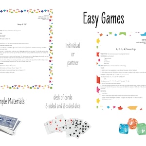 A Teacher's Dozen: 14 Primary Math Games to Practice Basic Math Facts ...