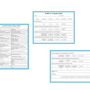 Geography Activities for Grades 3-6 | Indie Student Geography Project ...