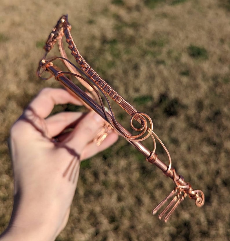 Wire Wrap Tiara Tutorial Intermediate Level Wire Wrapping - Etsy