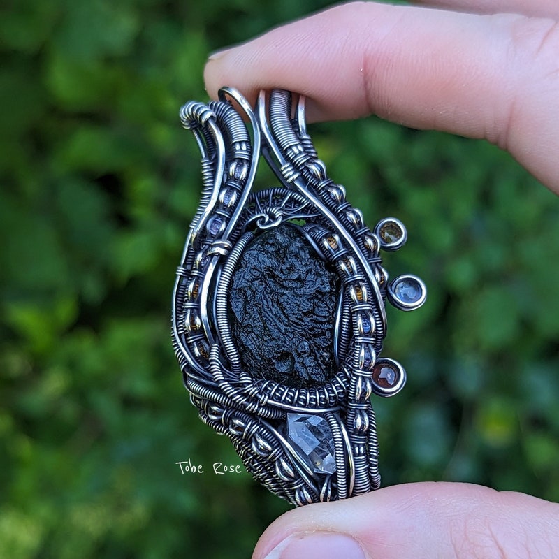 Wrapped Pendant - Etsy