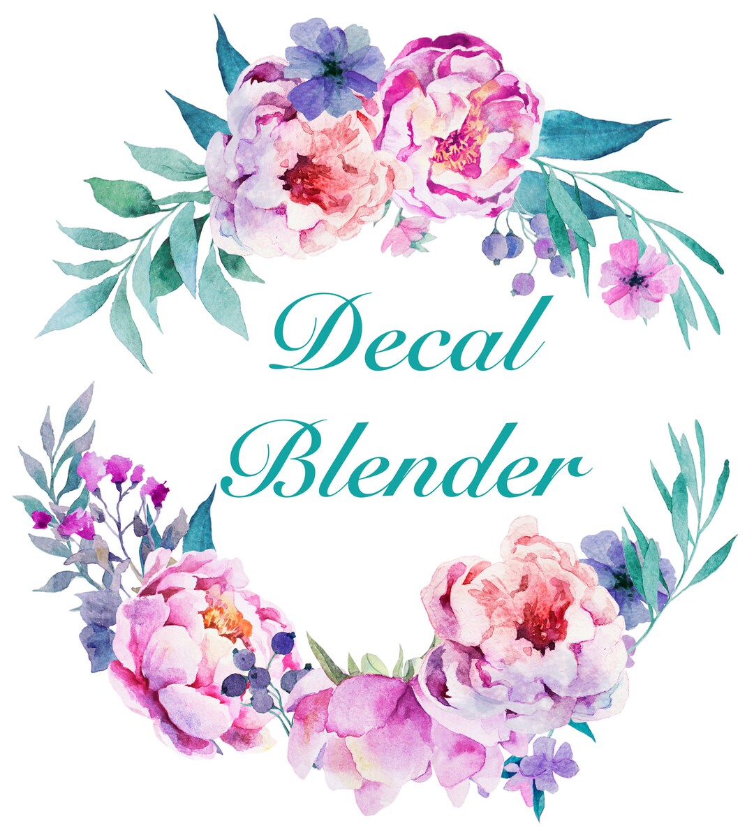 Waterslide Decal Blender Softener, Hides Edges, Hand Painted Effect ...
