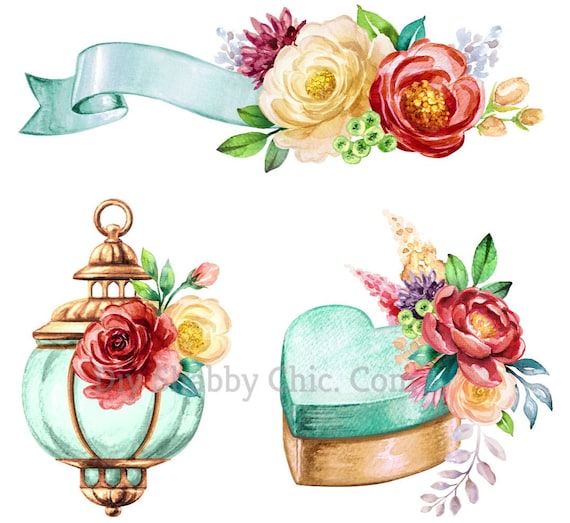 Waterslide Decals Shabby Chic Furniture Image Transfer Vintage | Etsy