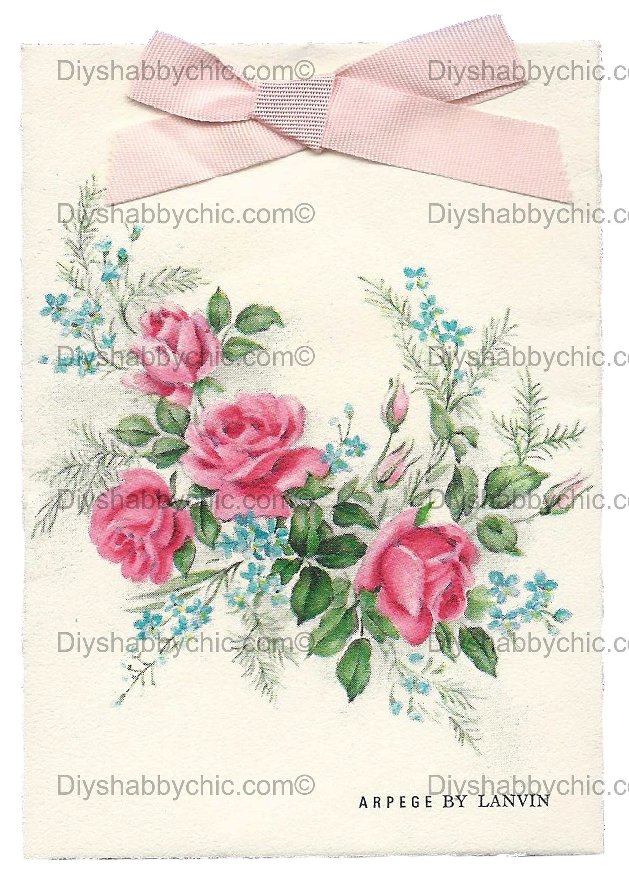 Waterslide Decals Shabby Chic Furniture Image Transfer Vintage - Etsy