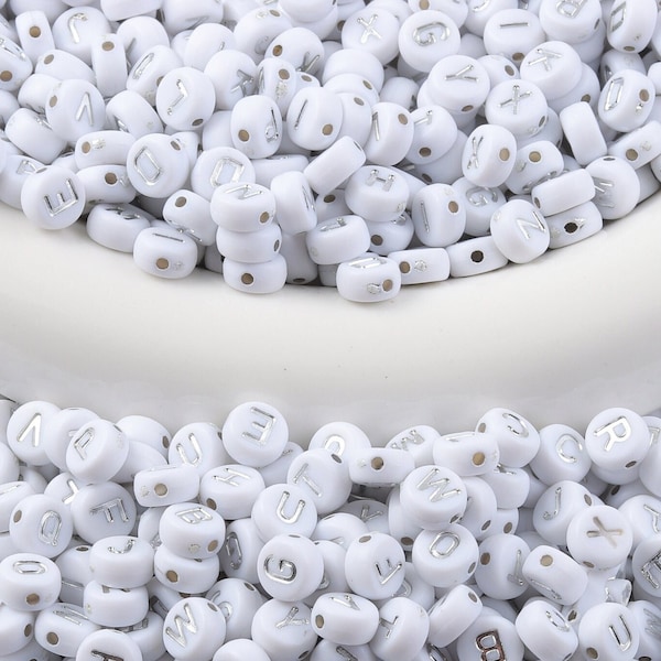 Alphabet Beads - Etsy