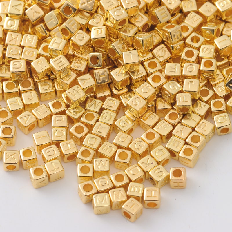 Alphabet Beads - Etsy