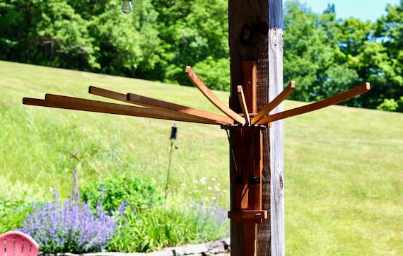 Antique Wood Drying Rack Favorite Gem MFG Primitive Farmhouse - Etsy