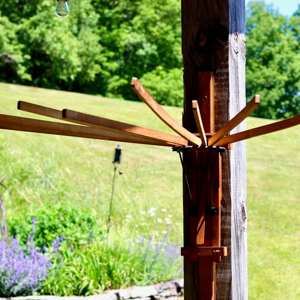 Wooden Clothes Drying Rack - Etsy