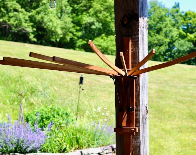Antique Wood Drying Rack Favorite Gem MFG Primitive Farmhouse - Etsy