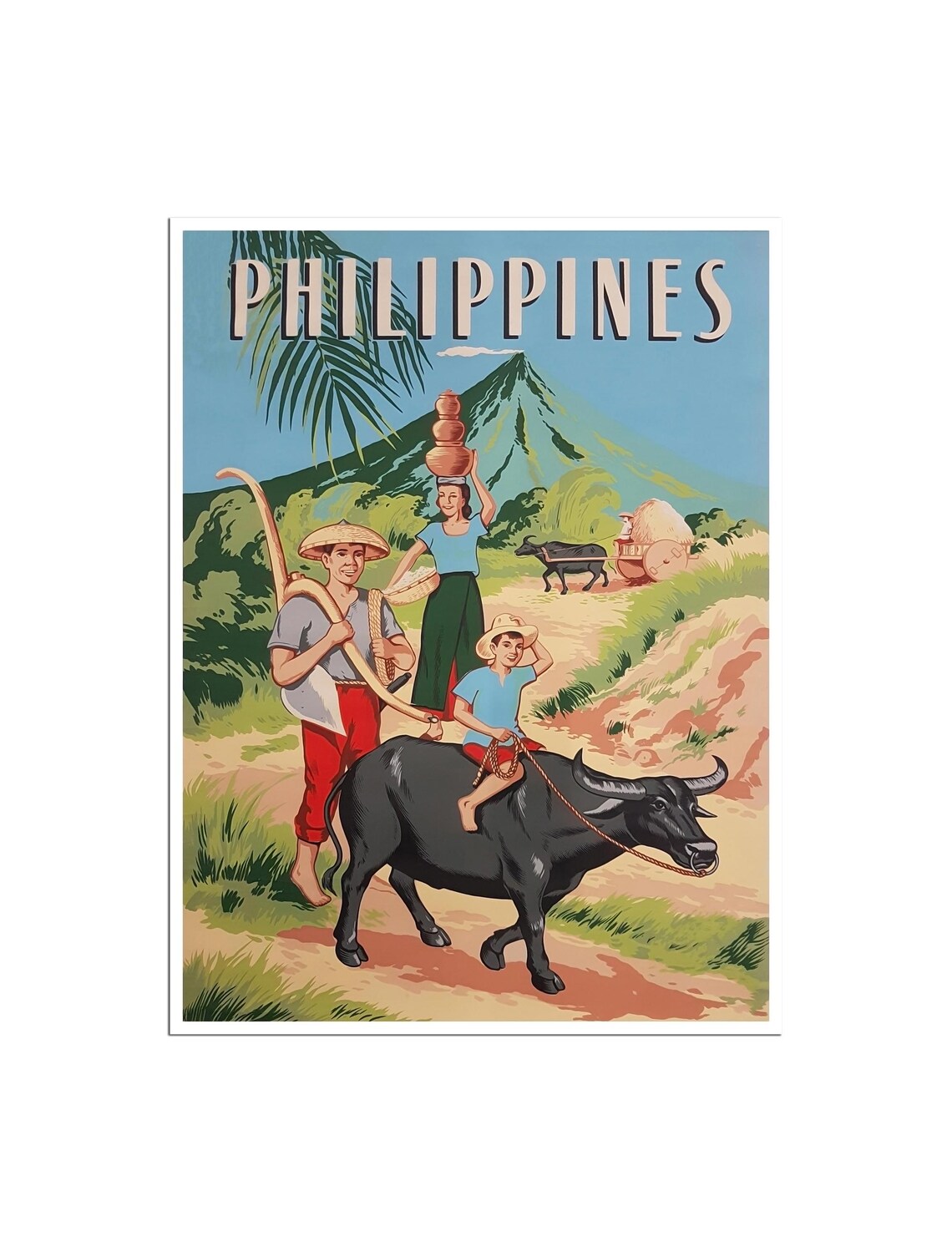 Philippines Art Travel Poster Filipino Print Asian Decor (ajt222)a - Etsy
