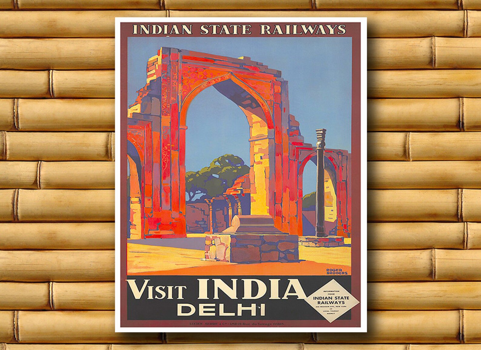 Art India Travel Poster Asian Wall Decor Print AJT51 - Etsy