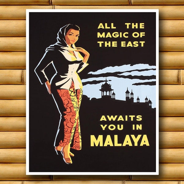 Malaysia Poster - Etsy
