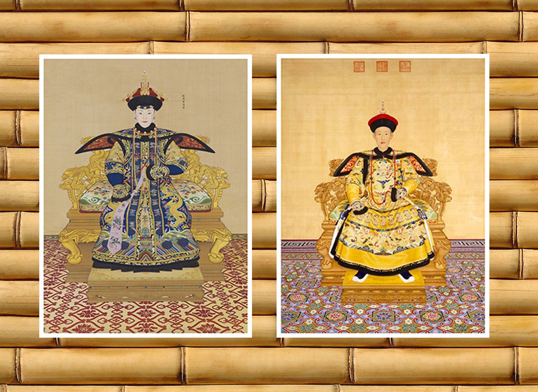 China Prints Chinese Royals Posters TWO DIGITAL Files 12x16 Inches Ch11 ...