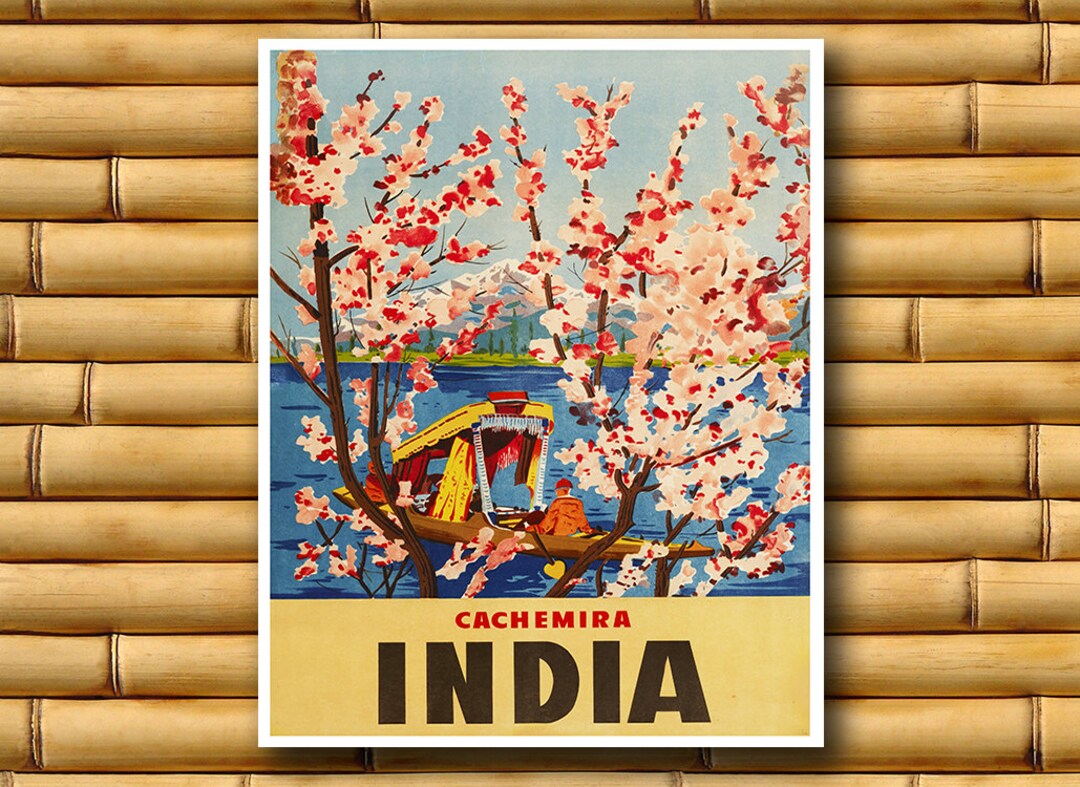 Art India Travel Poster Asian Wall Decor Indian Print AJT54 - Etsy