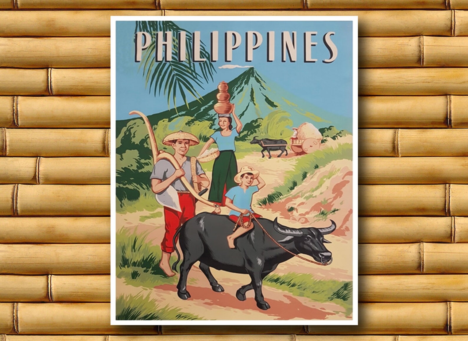 Philippines Art Travel Poster Wall Print Asian Decor AJT222 - Etsy