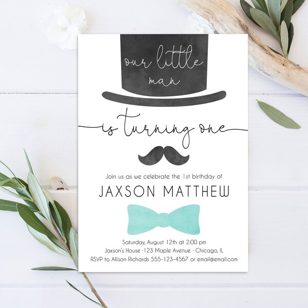 Little Man Invites - Etsy