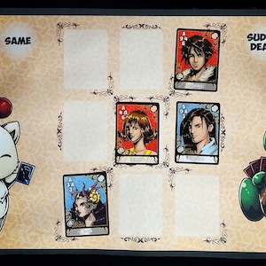 FFVIII Triple Triad Full Card Set - Etsy