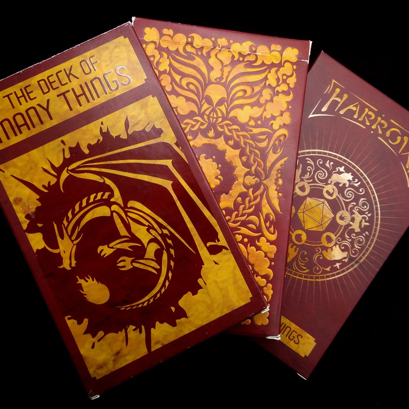 Illusion Character Cards - Etsy