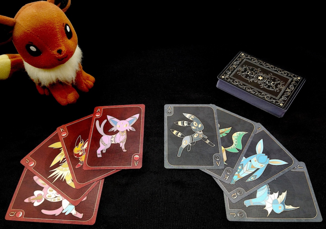 Eevee Playing Cards - Etsy