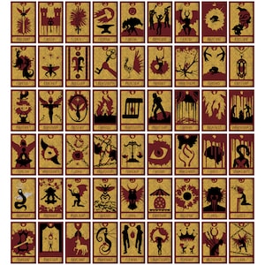 Harrow Deck of Many Things [dungeons & Dragons/pathfinder Add-on] - Etsy