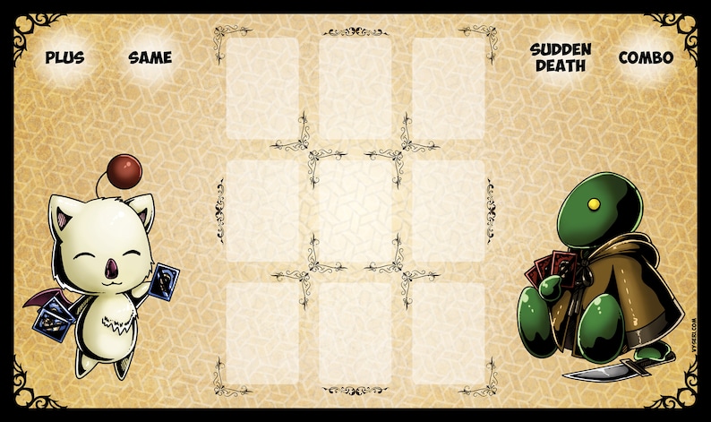 FFVIII Triple Triad Full Card Set - Etsy