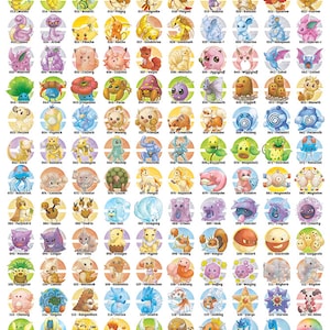 Lot of 151 Pokemon Pins - Etsy