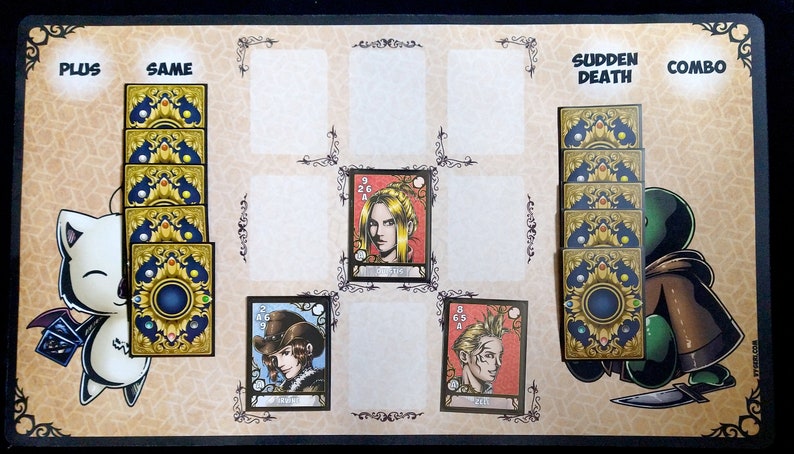 FFVIII Triple Triad Full Card Set - Etsy