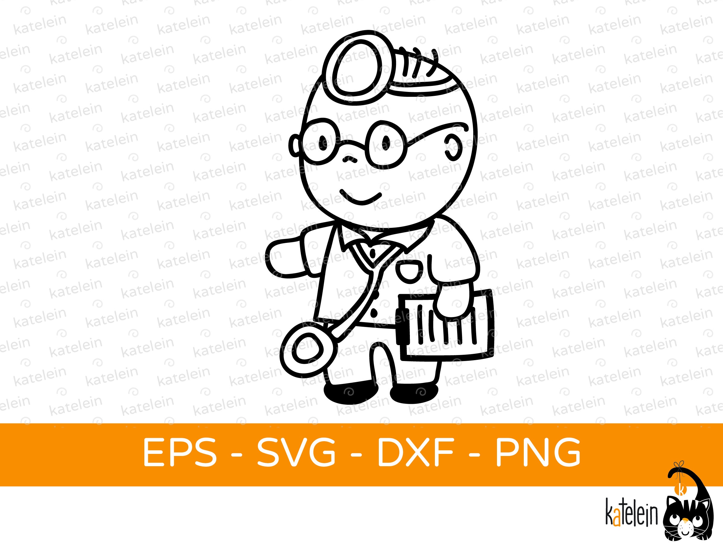 Doctor Doctor Plotter File SVG Dxf Png Eps Download Iron-on Plot Gift ...