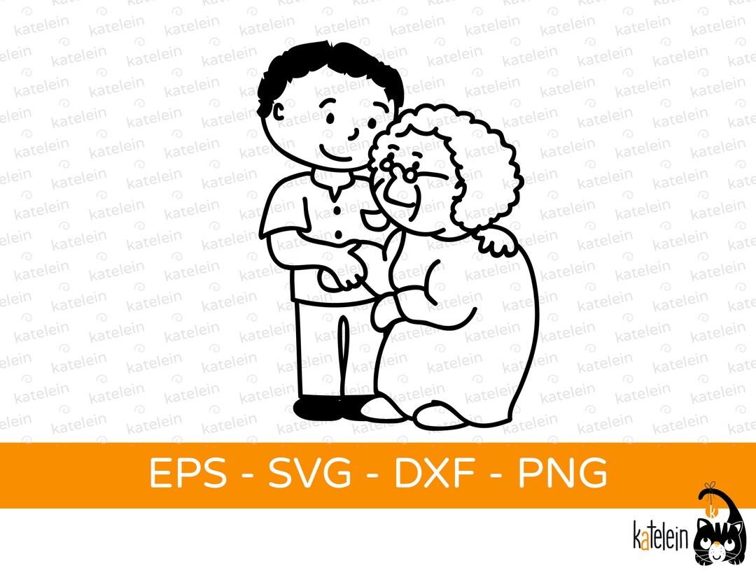 Geriatric Nurse Nursing Assistant Plotter File SVG Dxf Png Eps Download ...
