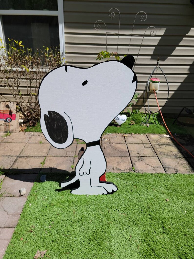Standing Tall Snoopy 45 Inches - Etsy