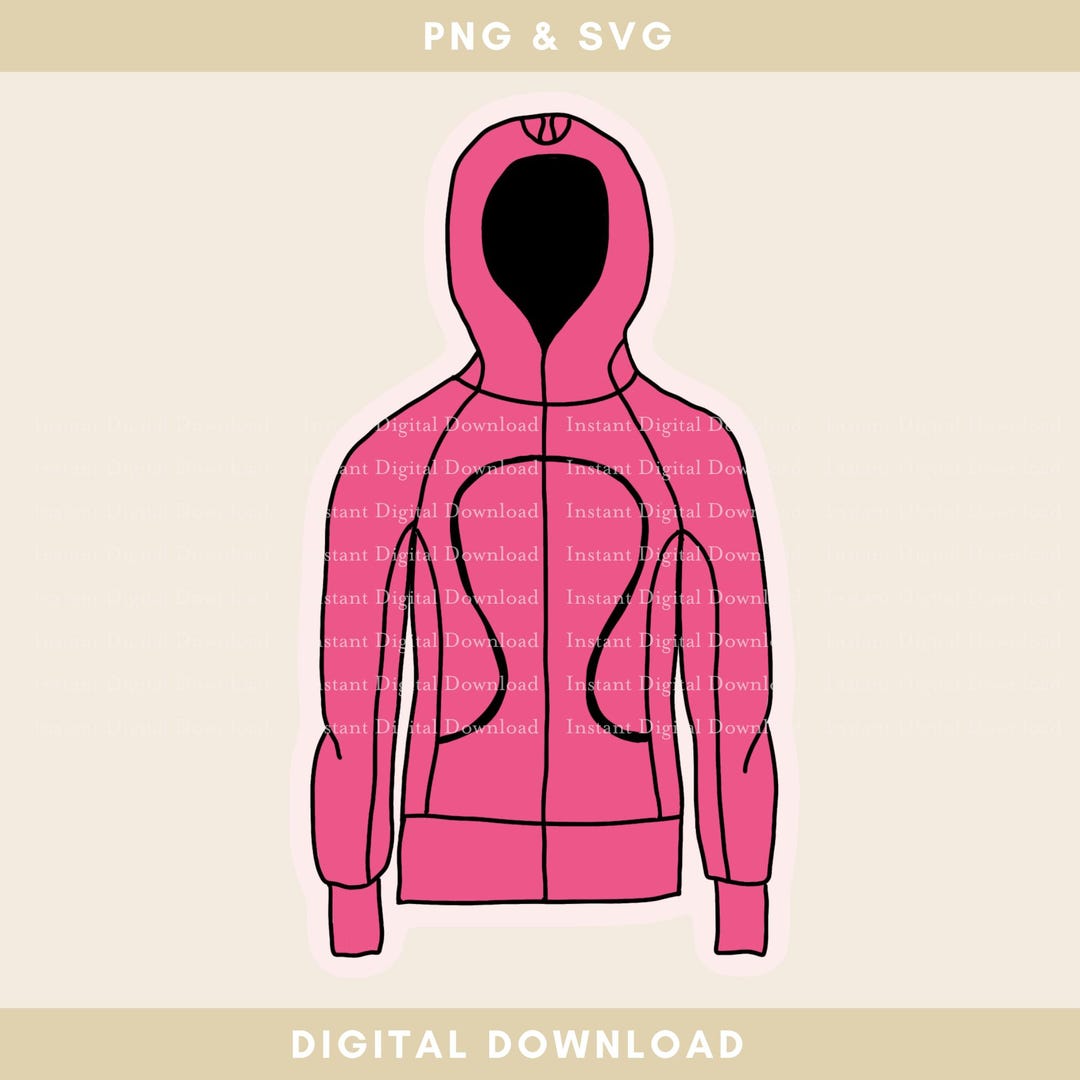 Lululemon Scuba Digital Sticker | PNG & SVG | Cute Lululemon Stickers ...