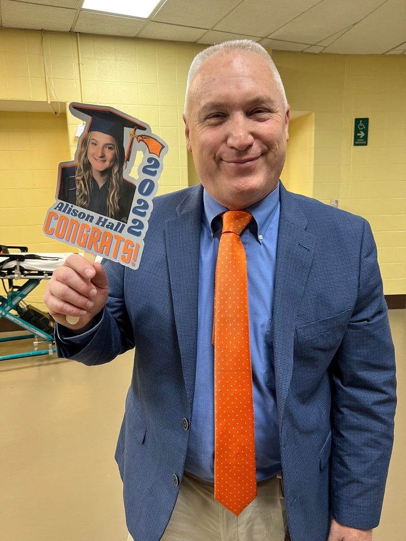 Custom College High School Graduation Signs, Face Signs, College ...