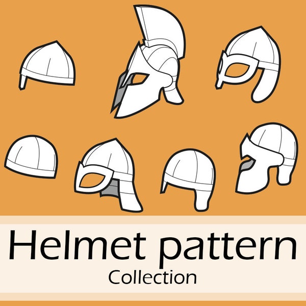 Helmet Pattern - Etsy