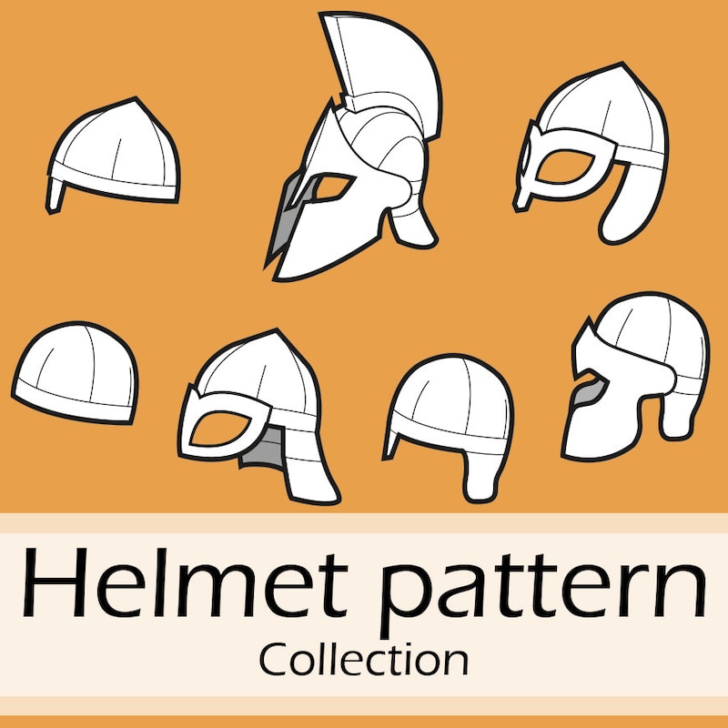 Helmet Pattern - Etsy